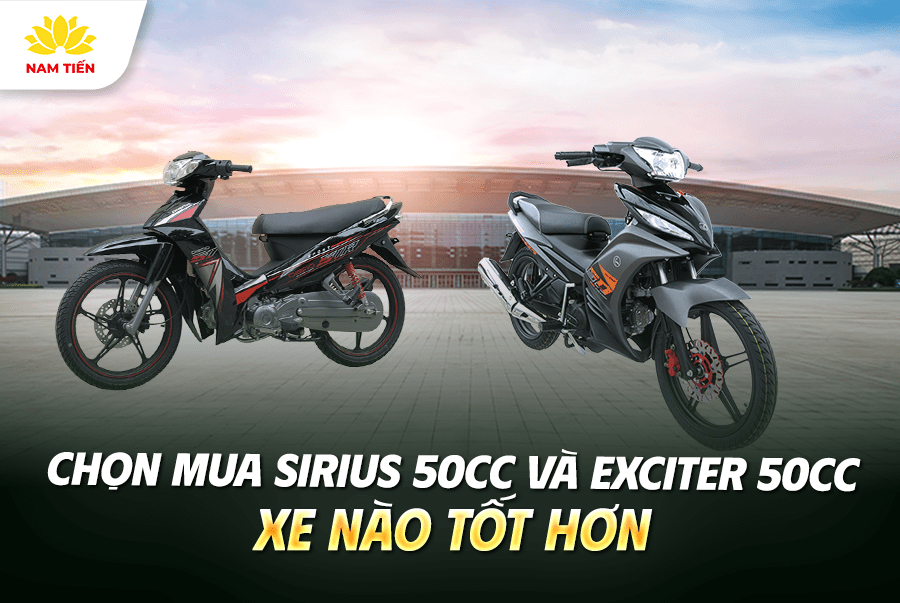 Mua xe máy 50cc rẻ nhất hiện nay - Xe Máy 50cc Nam Tiến